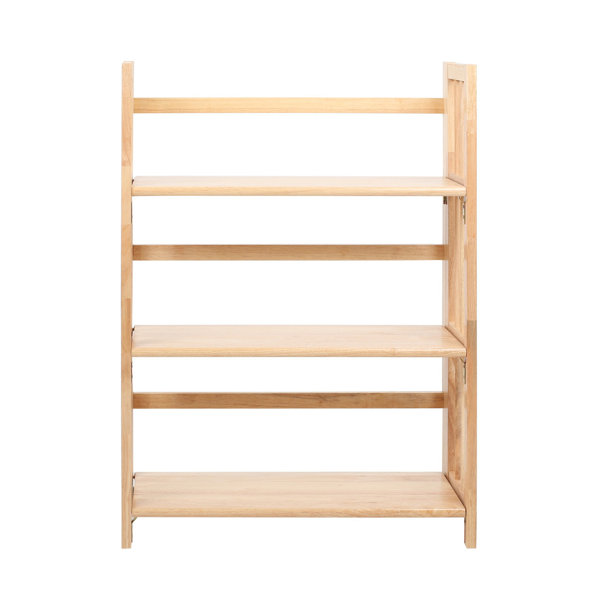 Natur Pur 96Cm H x 70Cm W Solid Wood Etagere Bookcase & Reviews | Wayfair.co.uk